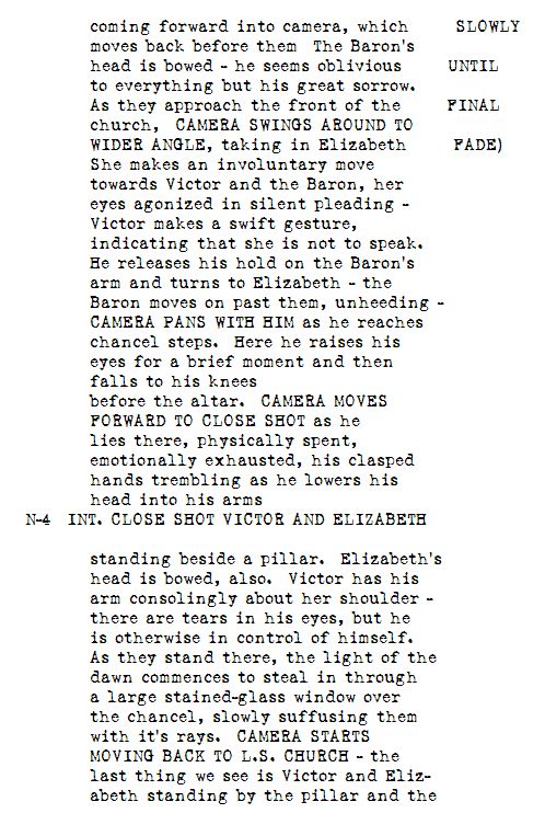 FRANKENSTEIN (1931): Script evolution in Universal Horrors Forum