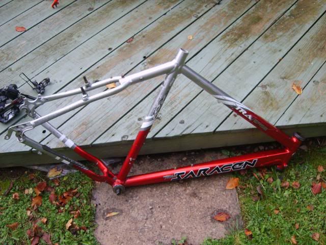 Saracen frame, Raleigh 501 F&F + some crappy Shimano KAR | Retrobike