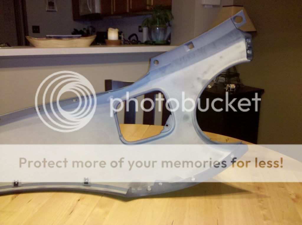 FS: OEM passenger side rear fender (early style) BRAND NEW! unpainted ...