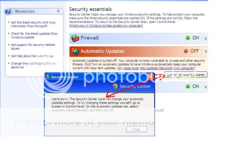Microsoft Automatic updates not working.. | Team Chevelle