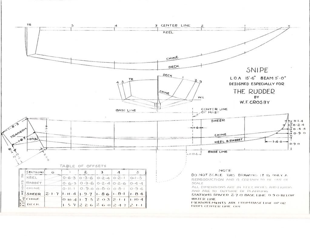 -31 rudder build a wood snipe-complete w/os - The WoodenBoat Forum