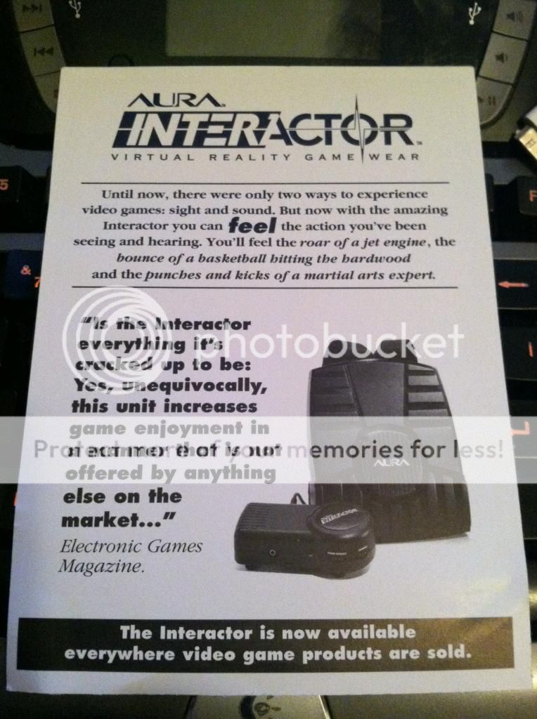 Aura Interactor: Virtual Reality Game Wear : r/gaming