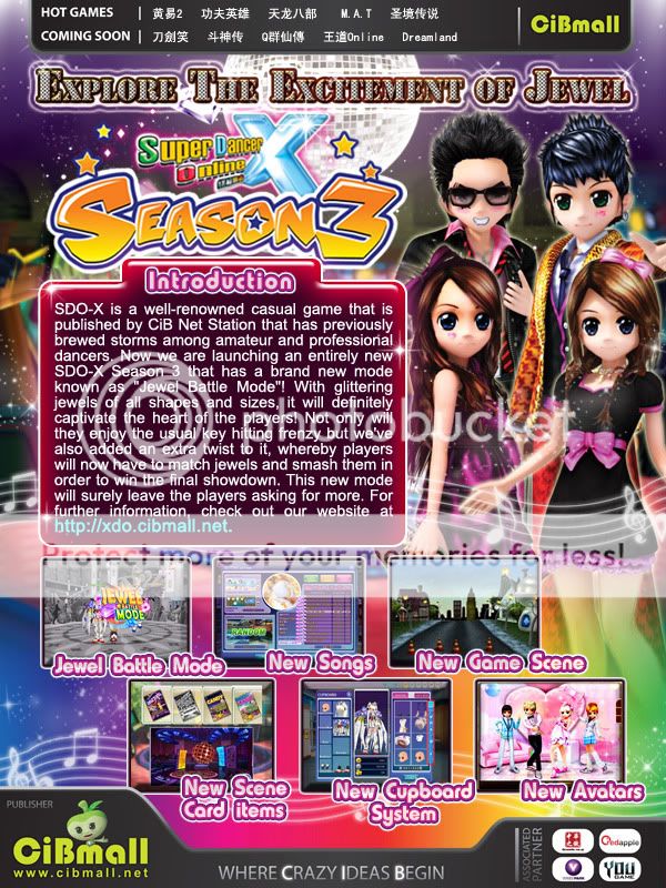 新马版 终极舞者 SDO-X Season 3 即将来临! - 网络游戏 - 佳礼资讯网