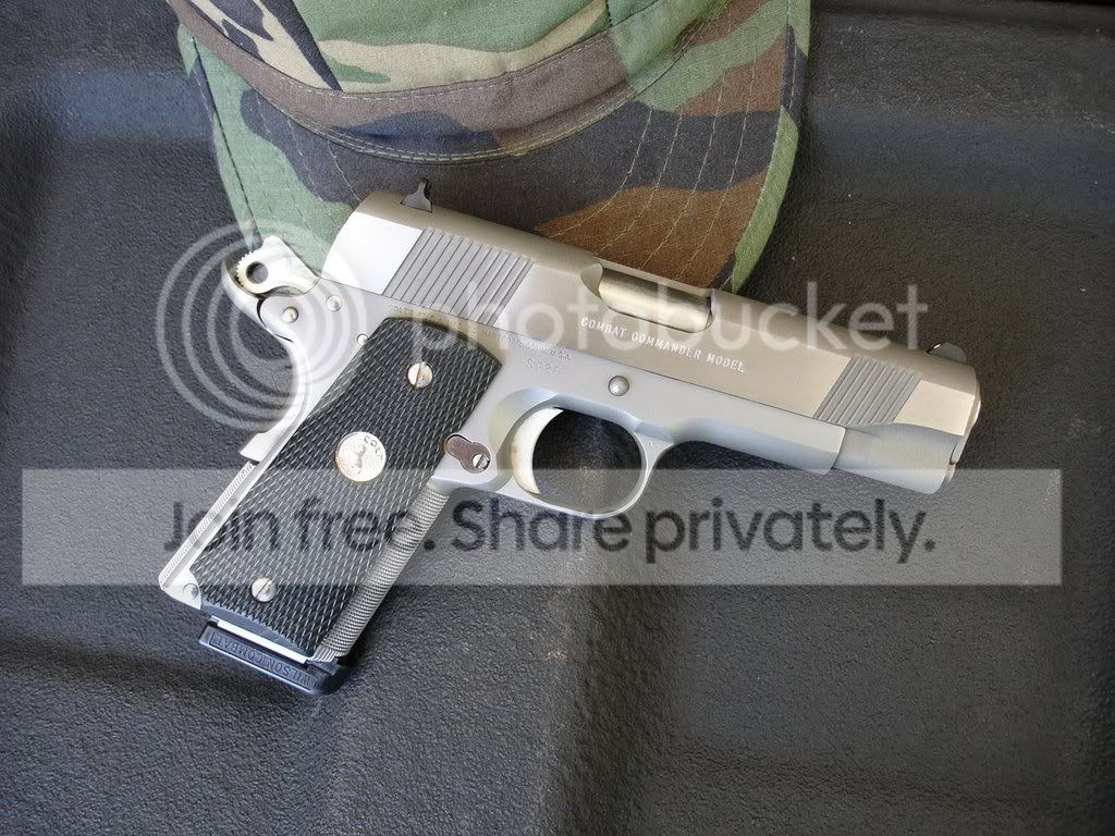 Commander slide with Officer grip? | 1911Forum
