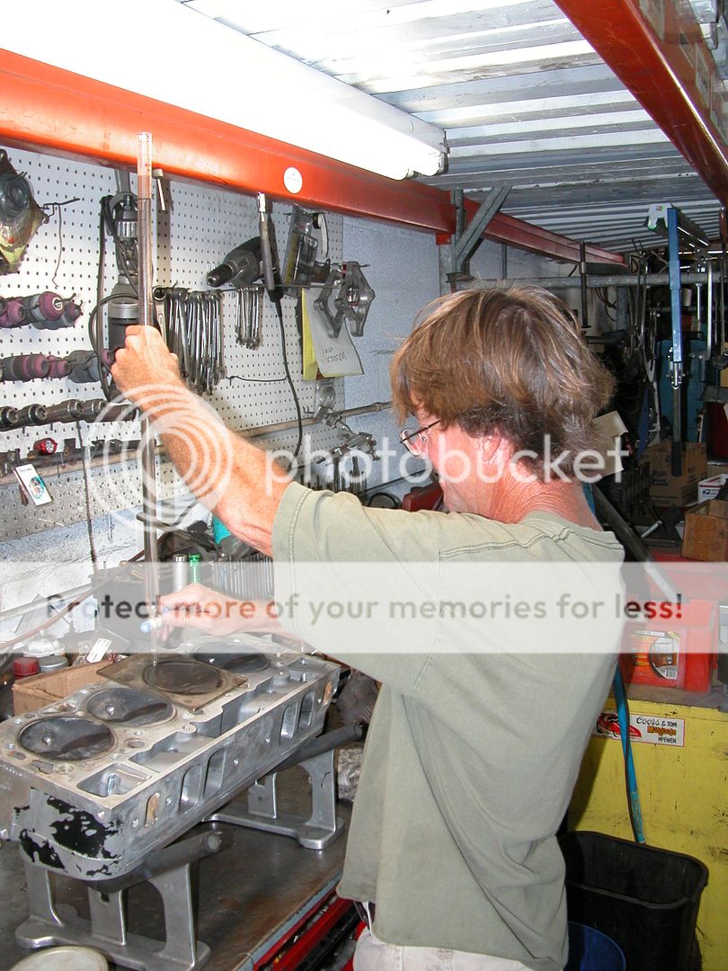 cc your cylinder heads, combustion chamber, or piston dome , or port ...